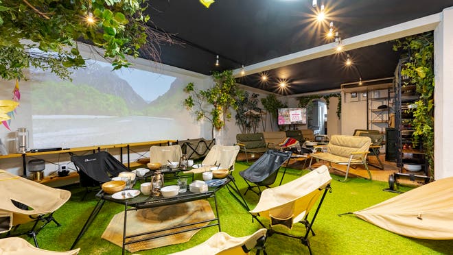 スペモ⛺クリスマス🎄歓送迎会🎊キャンプ🏕プロジェクター🎥飲み会🍺パーティー🎉317_KIMAGURE-Camp水道橋の写真1