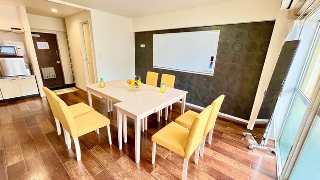 <オレンジ会議室🍊通町筋>【室内動画あり】⭐️熊本市役所隣⭐️50㌅TV⭐️全設備無料⭐️飲食可⭐️直前割の写真5