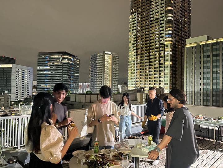 バルコニー&BBQ場贅沢体験五反田駅から徒歩5分の屋上100㎡の写真7