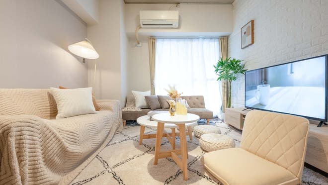 栄駅5分🚶♀️白を基調とした清潔感ある北欧空間✨☕クリスマス🎄女子会💖推し活🎀誕生日🎂撮影OK📸ゴミ捨て◎🚮の写真5