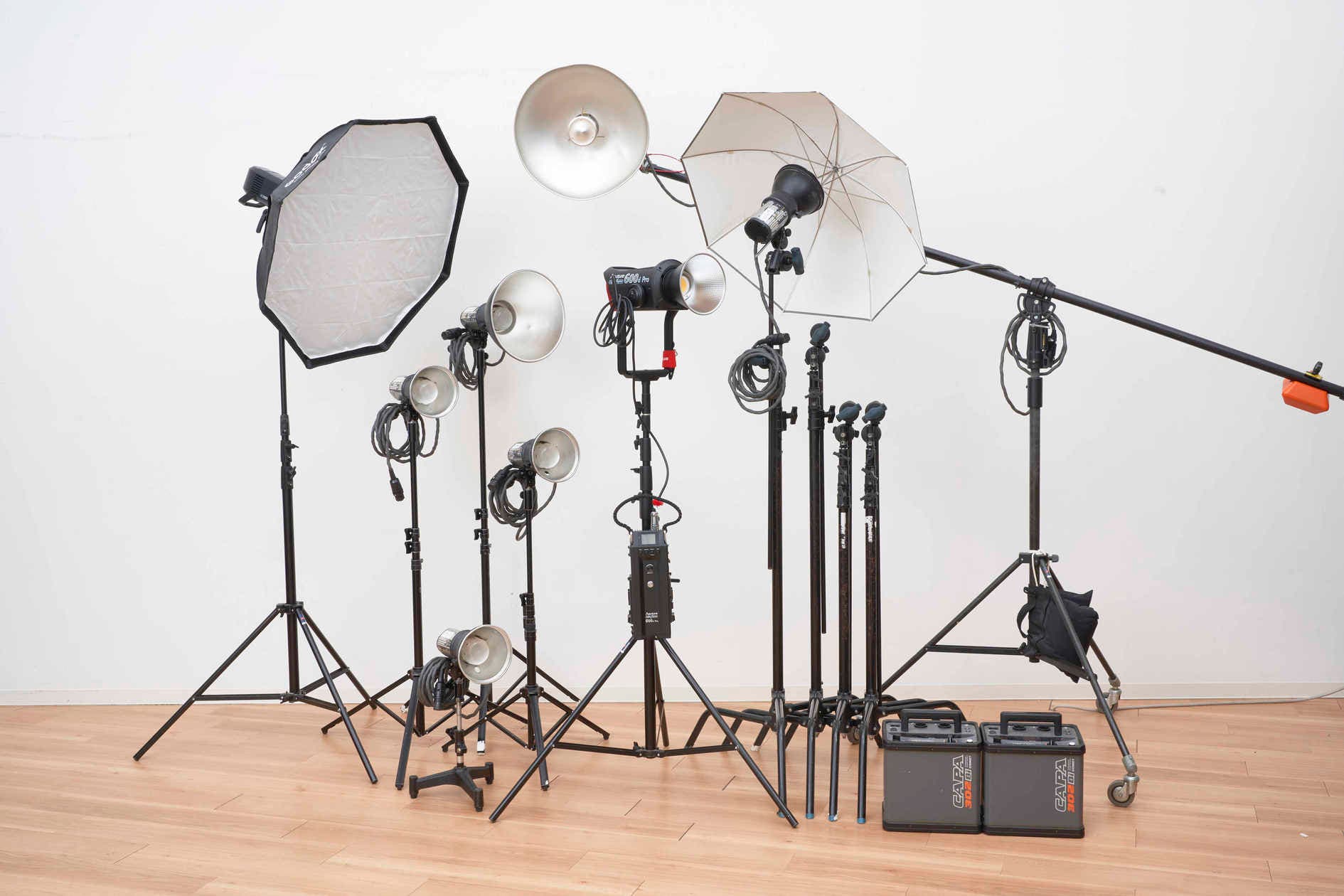 天井高5.4ｍの開放的な空間が特徴の白壁撮影スタジオの写真6