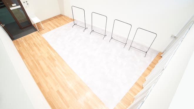 天井高5.4mの開放的な空間が特徴の白壁撮影スタジオの写真7