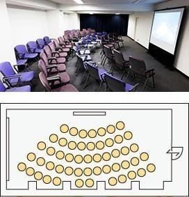 【JR新宿駅徒歩6分！】50名まで入れる、ゆったり大きめの会議室スペース！の写真10