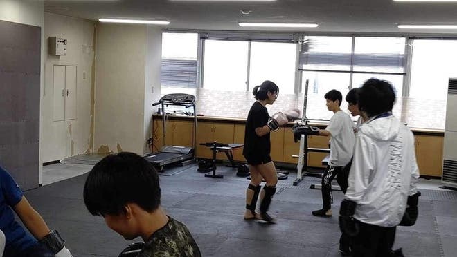 旭川市、ロータリー近くの運動施設の写真2