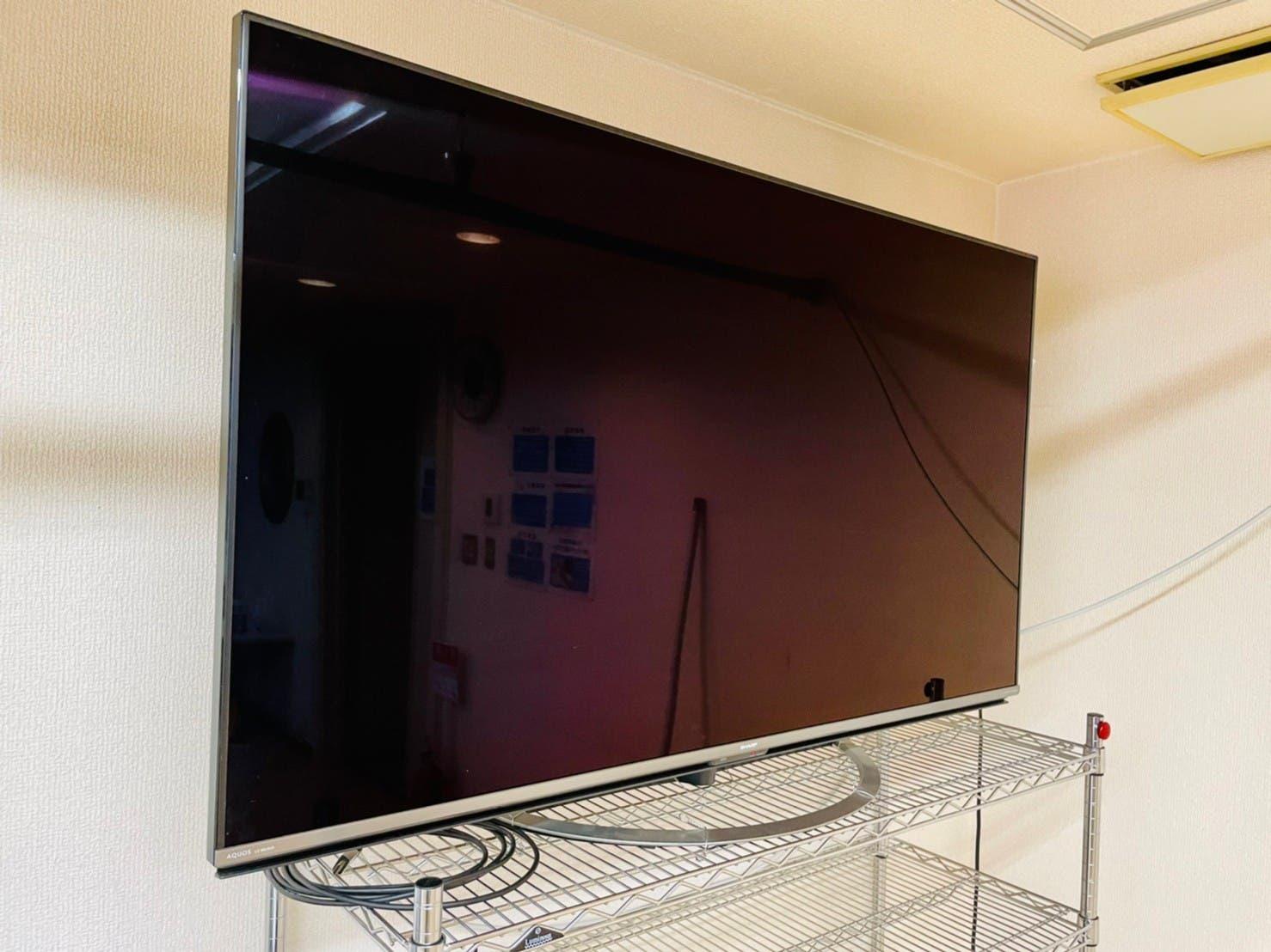 ６０インチテレビｘ２（４K画質）の画像2