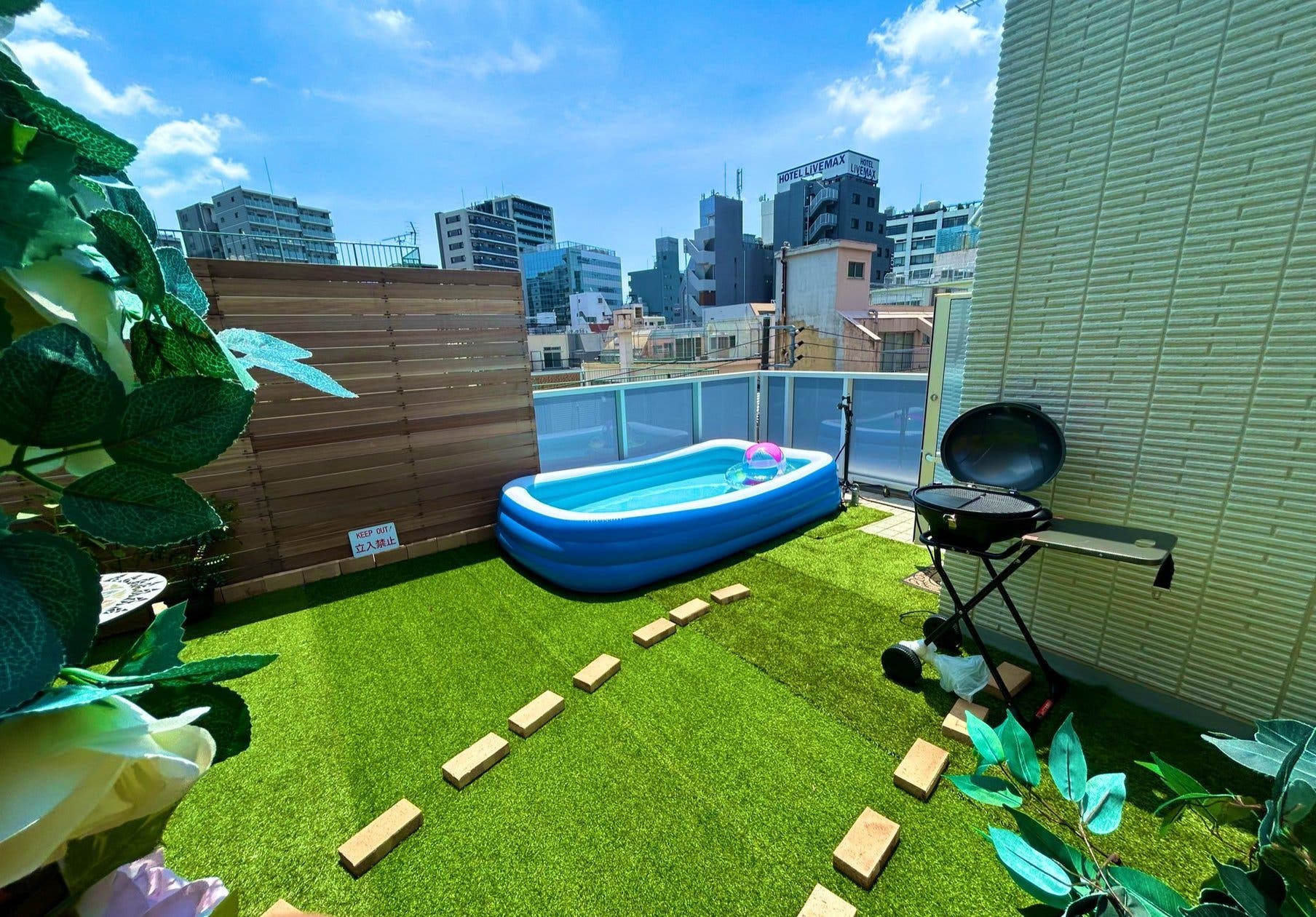 上野駅徒歩3分！都会のオアシス！お仕事終わりや家族、仲間の皆さんと大人気屋上バーベキュー🍖😊の写真2