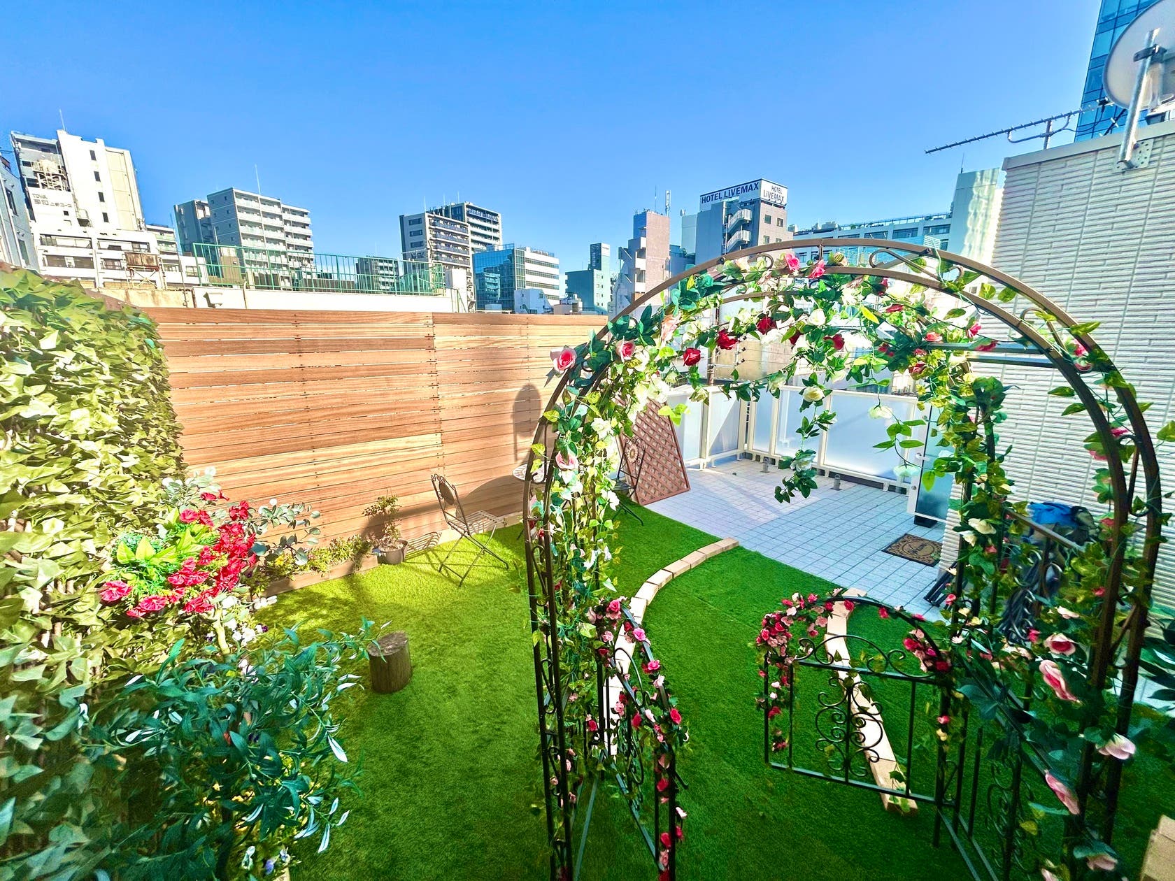 上野駅徒歩3分！都会のオアシス！お仕事終わりや家族、仲間の皆さんと大人気屋上バーベキュー🍖😊の写真4