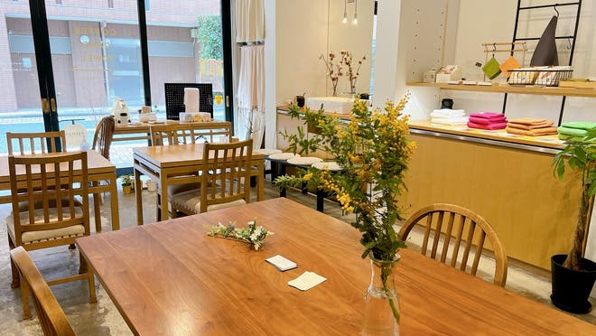 アクセス◎おしゃれなタオルカフェの写真3