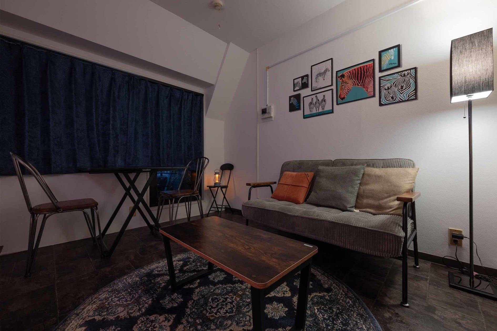 五反田駅近❗おうちシアタールームJIZAI五反田🎬映画鑑賞🎥🎞90㌅4Kプロジェクター👀の写真5