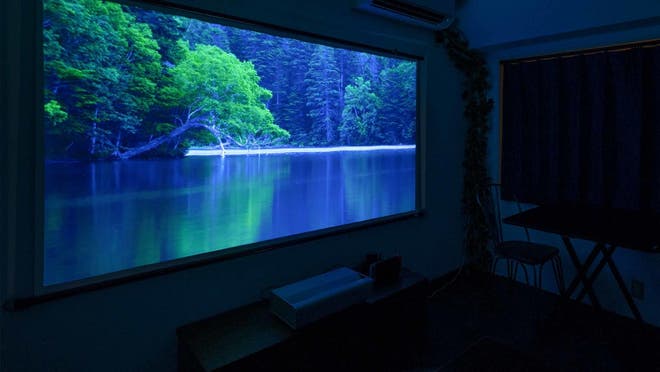 五反田駅近❗おうちシアタールームJIZAI五反田🎬映画鑑賞🎥🎞90㌅4Kプロジェクター👀の写真11