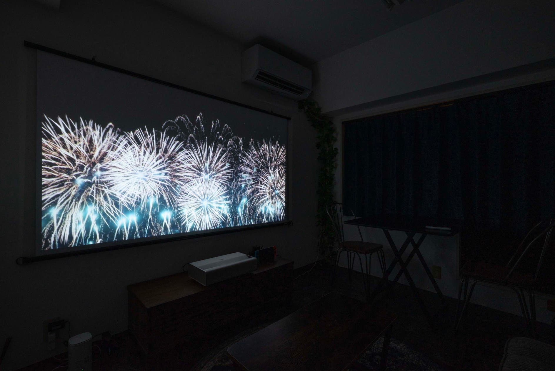 五反田駅近❗おうちシアタールームJIZAI五反田🎬映画鑑賞🎥🎞90㌅4Kプロジェクター👀の写真13