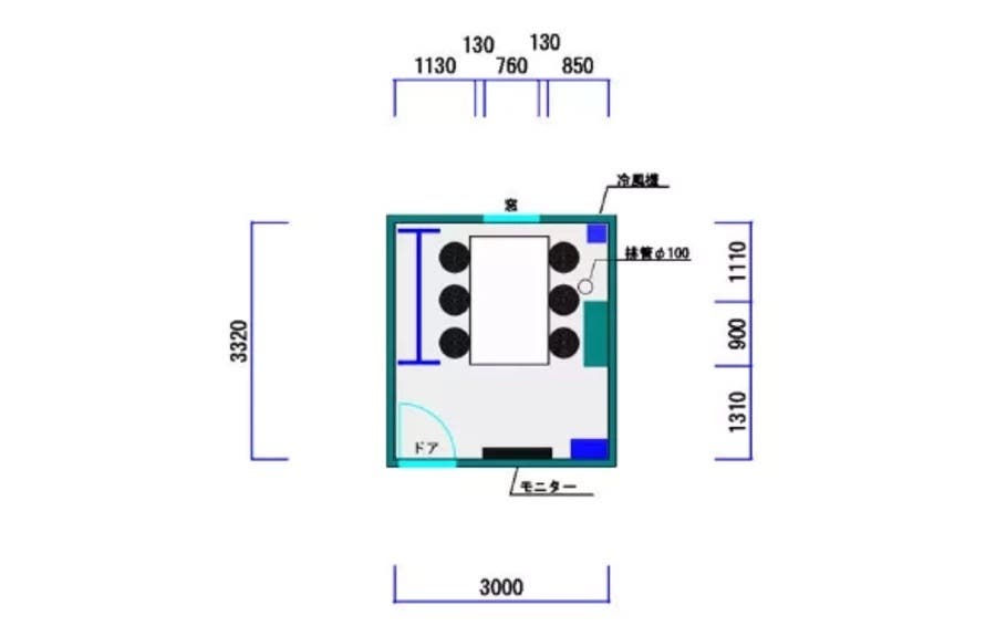 〈駅直結！新橋駅徒歩0分｜最大6名〉テレワーク、会議の利用に最適！ワンコイン会議室｜『B-07』の写真12