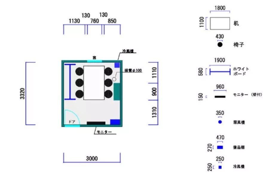 〈駅直結！新橋駅徒歩0分｜最大6名〉テレワーク、会議の利用に最適！ワンコイン会議室｜『B-07』の写真13