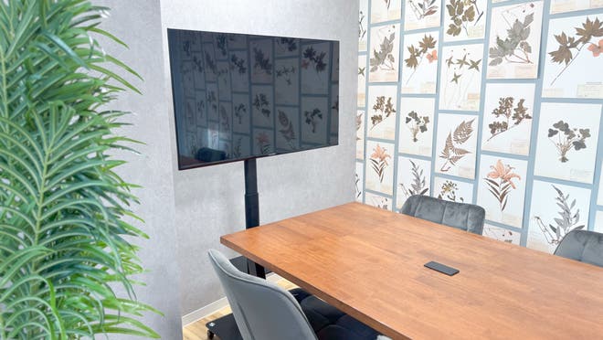 〈駅直結!新橋駅徒歩0分|最大8名〉ビジネス、セミナー利用に最適!ワンコイン会議室 新橋|『ダーウィン』の写真3