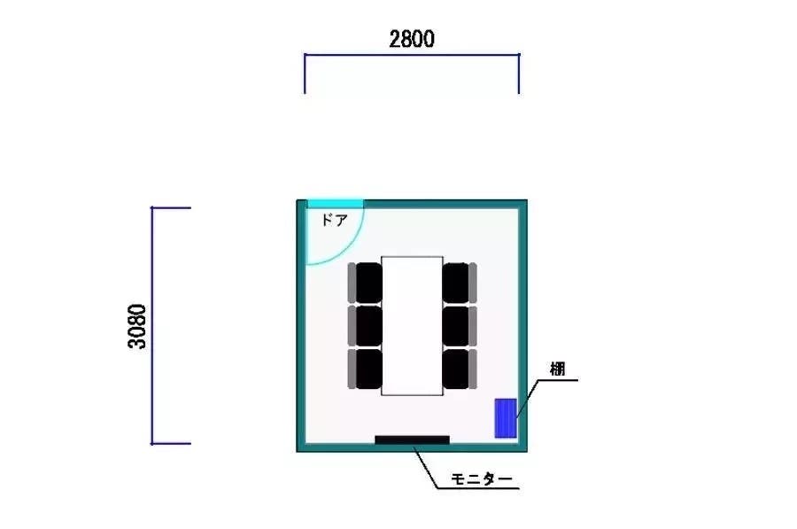 ワンコイン会議室 新橋 | B-01 新橋駅直結の会議室！落ち着いた個室 l ZOOM会議やリモートワーク最適環境！の写真6