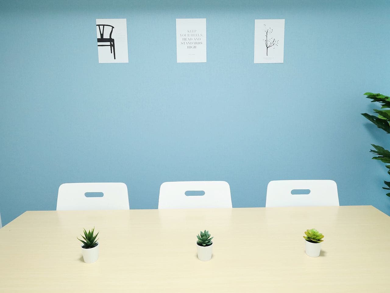 【大門駅1分！8名利用可！】65インチ電子黒板有！WiFi・プロジェクター・ホワイトボード全て無料！ふれあい貸し会議室 浜松町Aの写真6