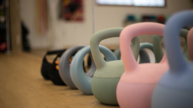 子連れOK!鏡張り!TRX&ハンモックヨガができるフィットネス空間!各種トレーニングツール完備!の写真15