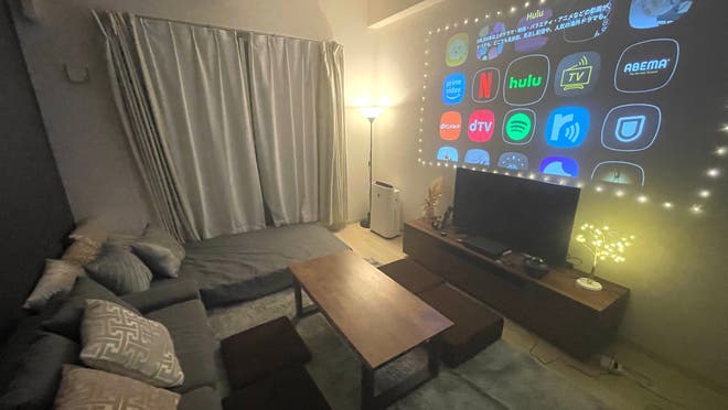 貸切映画館🍿【難波駅6分】大画面プロジェクター🍹誕生日🎁二人っきりデート❤️ごろごろ🛋️ボドゲ🎲プラネタリウム💫女子会の写真19