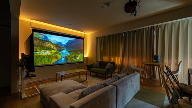 スペモ🏠クリスマス🎄24時間OK⏱️プロジェクター📽️映画鑑賞🎥デート🛋パーティ🎉508_CINEMA大阪日本橋の写真1