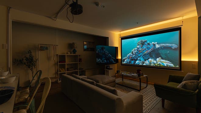 スペモ🏠クリスマス🎄24時間OK⏱️プロジェクター📽️映画鑑賞🎥デート🛋パーティ🎉508_CINEMA大阪日本橋の写真5