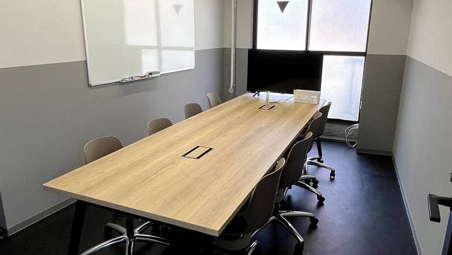 【8名会議室】下北沢徒歩2分|モニター&ホワイトボード付き|商談・面接・オフサイトMTG・教室・楽屋利用などの写真6