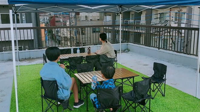 ■※板橋本町駅徒歩5分、開放的な雰囲気の屋上で撮影、パーティー、バーベキューなどを!事前無料見学可の写真4