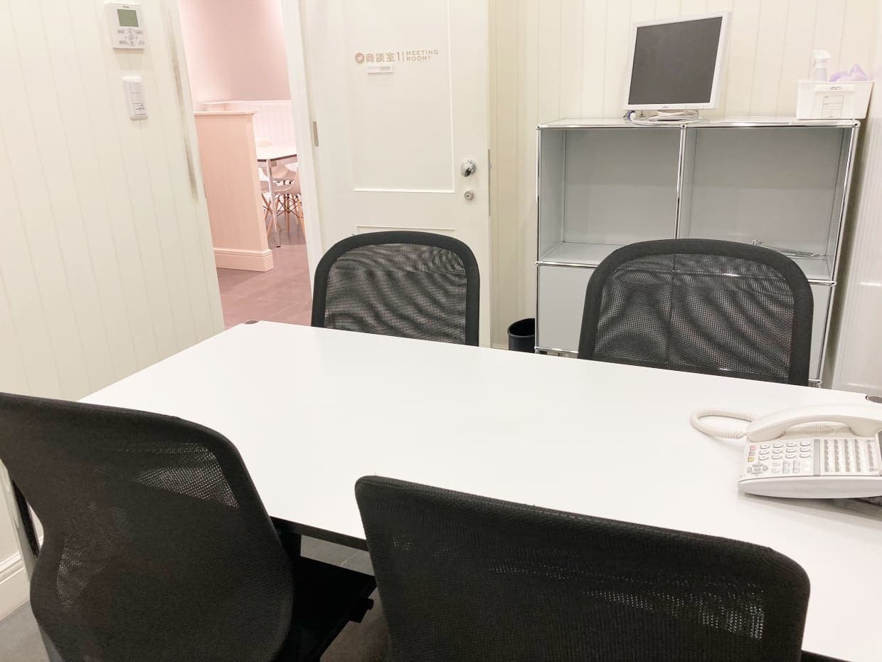 チュチュアンナ本社ビル 森ノ宮駅大阪城公園前 商談室①【森ノ宮駅徒歩3分！最大4名利用可能な商談室】の写真1