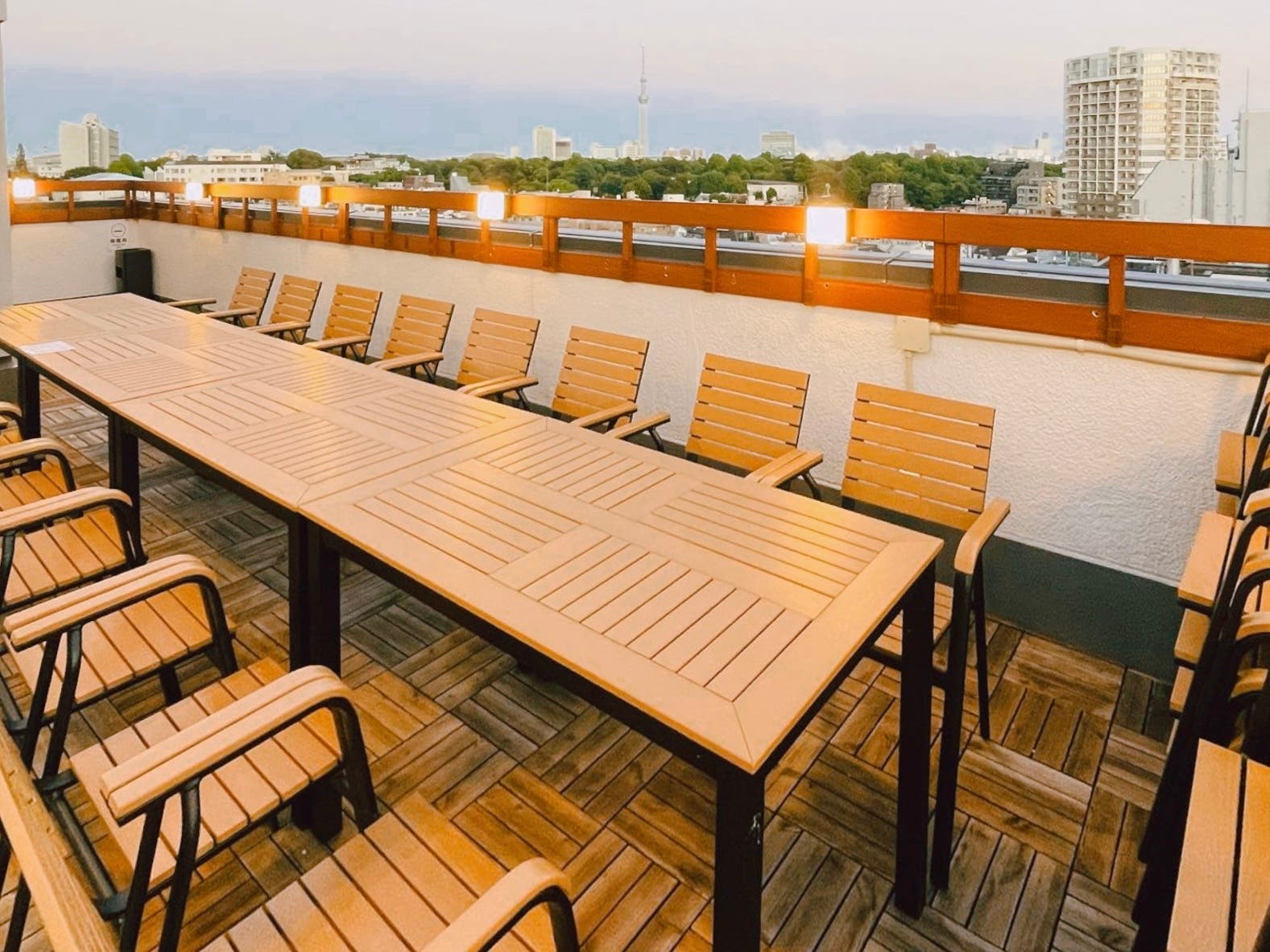 【上野×東大×谷根千×御茶ノ水】根津駅１分🚶‍♂️絶景イベントBBQ会場🍷スカイツリー&花火🎆20名対応👬撮影/ロケの写真5