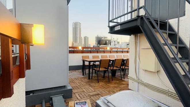 【上野×東大×谷根千×御茶ノ水】根津駅1分🚶♂️絶景イベントBBQ会場🍷スカイツリー&花火🎆20名対応👬撮影/ロケの写真25