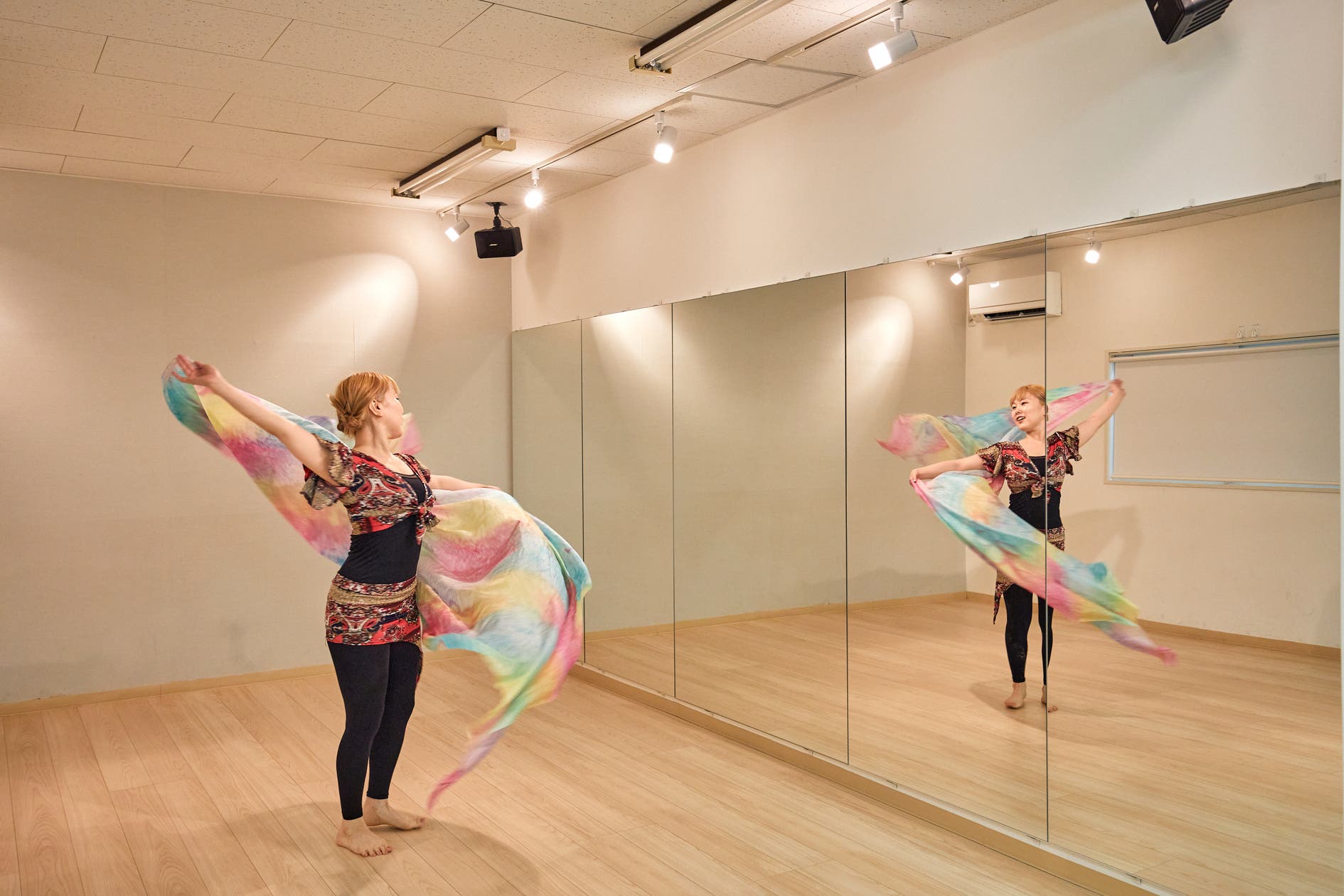 【佐野で人気No.1のダンススタジオ】大型ミラー完備丨1時間から利用可丨当日予約OK丨BOSEのスピーカー🔊の写真9