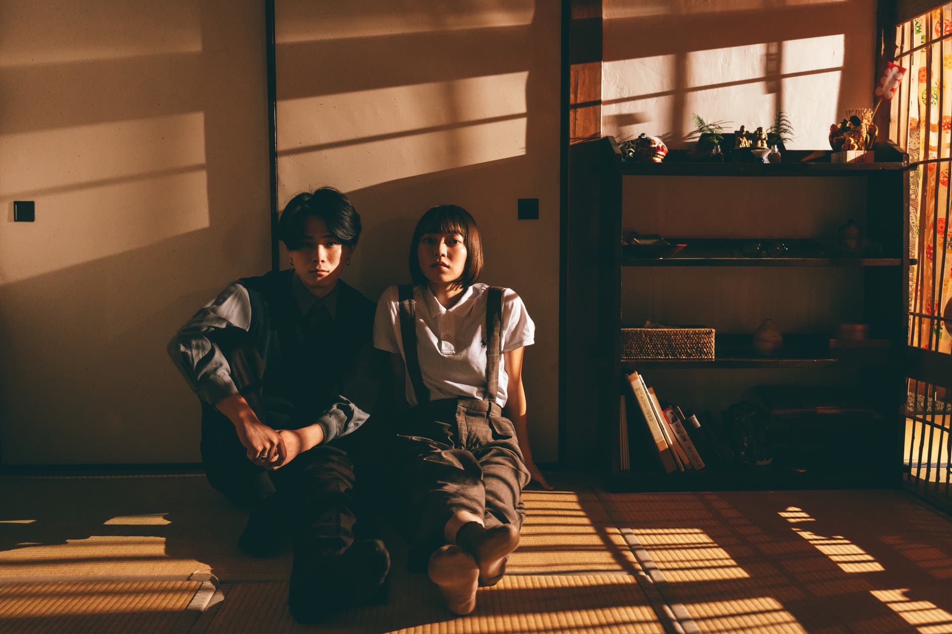 紅葉・こたつ・自然光・ちゃぶ台・浴衣・レンタル着付・自然光・懇親会・生配信・火鉢・ポートレイト・古時計の写真20