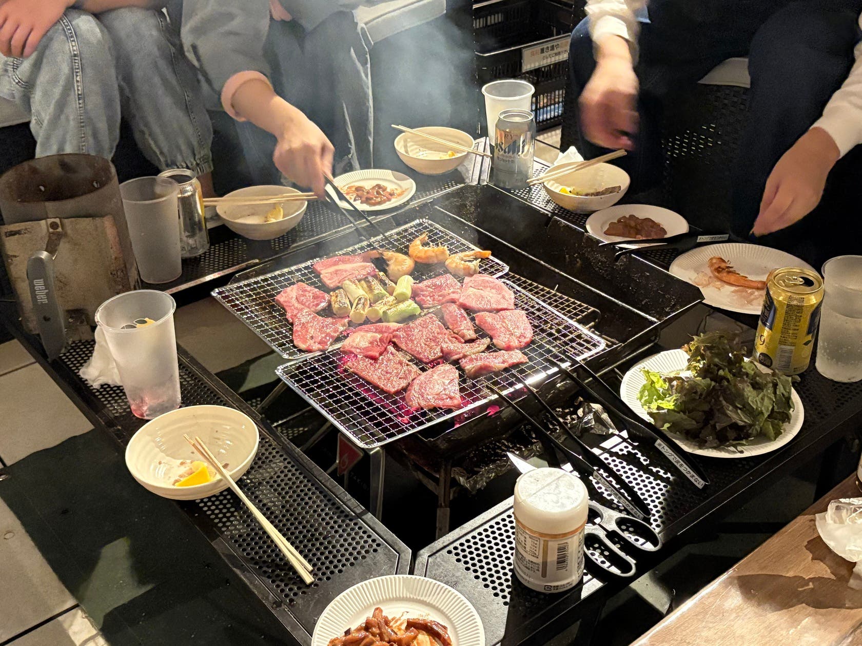 🔥【炭火BBQグリル1台】利用（炭、焼き網、食器・調理器具の貸出し、ゴミ捨て込み）の画像1