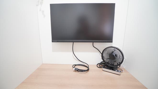 <ワークブース天六・天満No.1>天神橋筋六丁目駅徒歩3分🚃1人用完全個室🚪Wi-Fi📶モニター🖥電源🔌⚡️テレワーク/面接の写真2