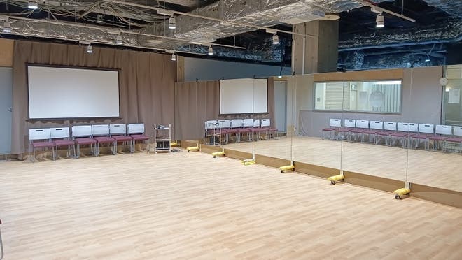 東武東上線柳瀬川駅から徒歩1分、ダンス、ヨガ、会議室等に!の写真2