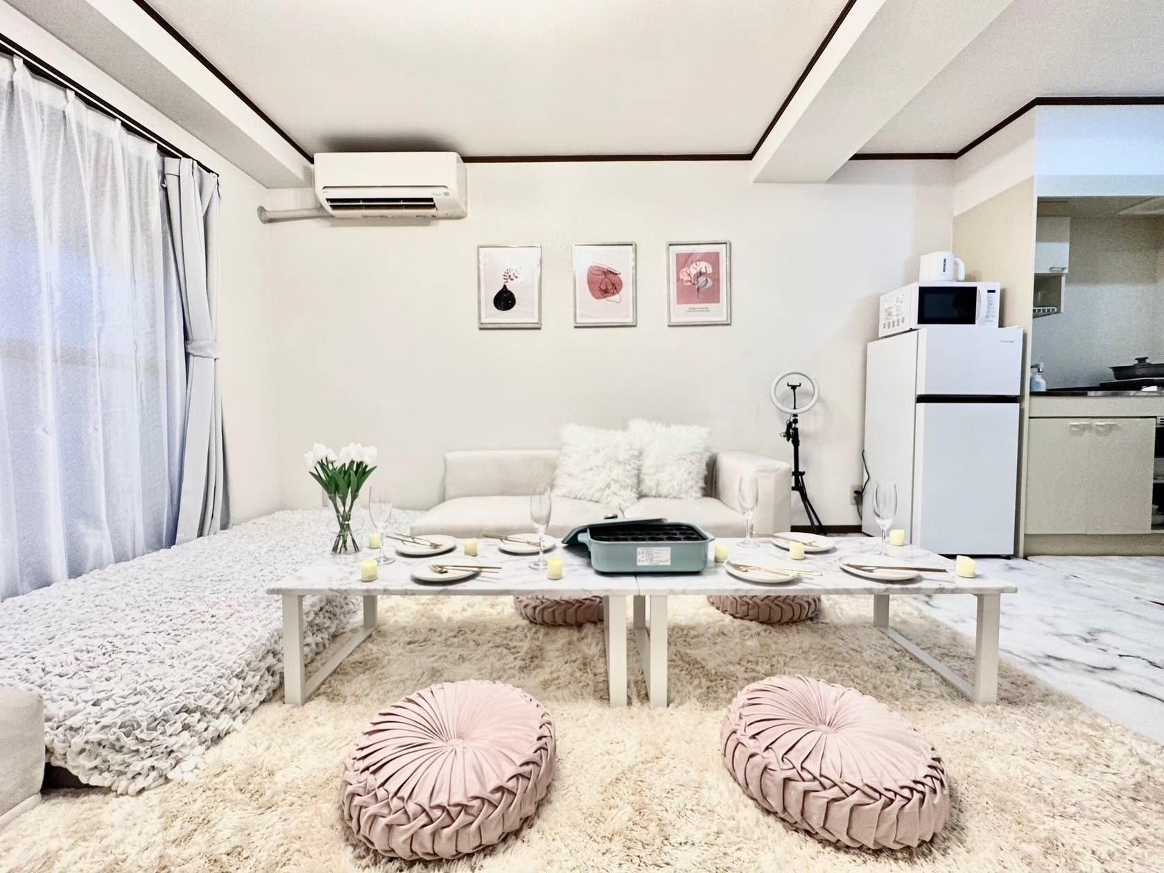 【🆕維持管理費０円👌】駅徒歩１分🚃24H営業⌚100㌅プロジェクター🎦推し活📷女子会🍾誕生日会🍰デート💕の写真5