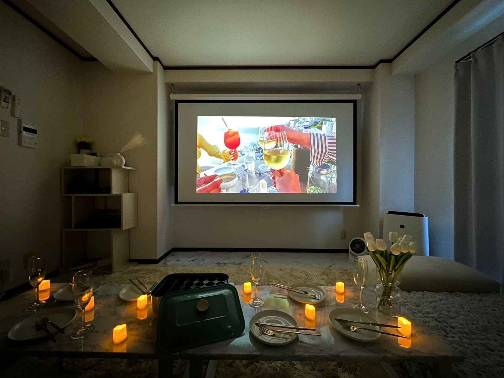 【🆕維持管理費０円👌】駅徒歩１分🚃24H営業⌚100㌅プロジェクター🎦推し活📷女子会🍾誕生日会🍰デート💕の写真9