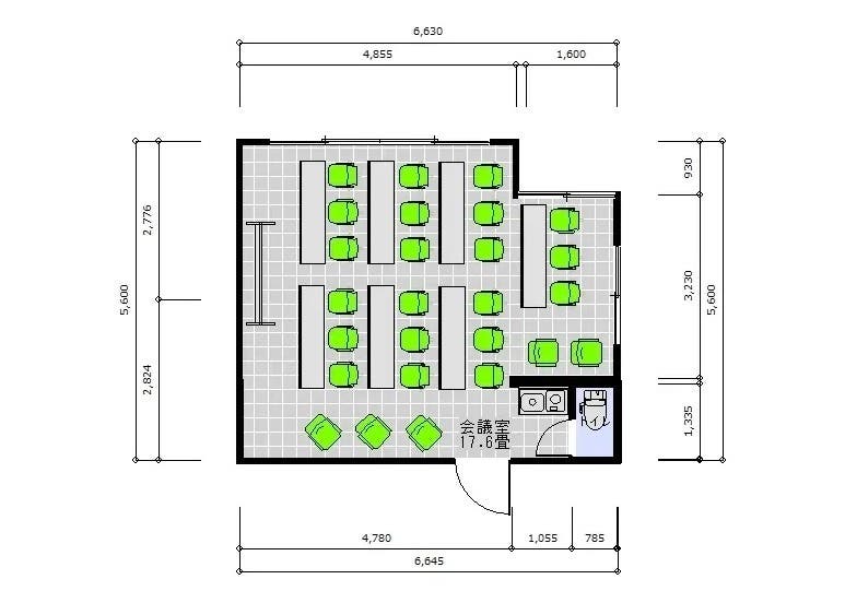 【レビュー割🌸】GOZAR会議室 新宿御苑4F｜新宿御苑前駅2分｜🎤セミナー・会議に最適🎉の写真16