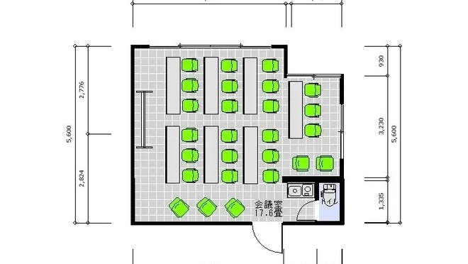 【レビュー割🌸】GOZAR会議室 新宿御苑4F|新宿御苑前駅2分|🎤セミナー・会議に最適🎉の写真16