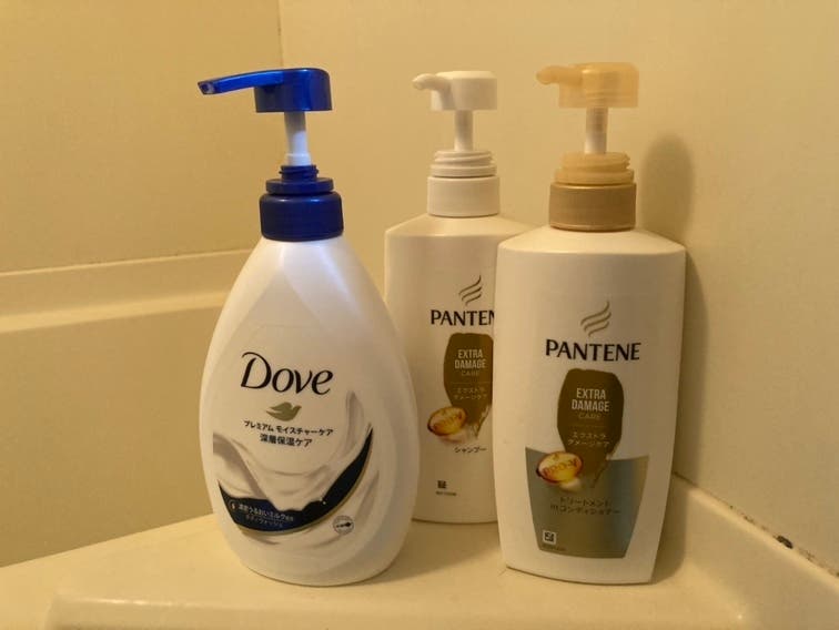 シャワー＆お風呂（シャンプー・コンディショナー・ボディソープ・ドライヤー・香水あり）の画像2