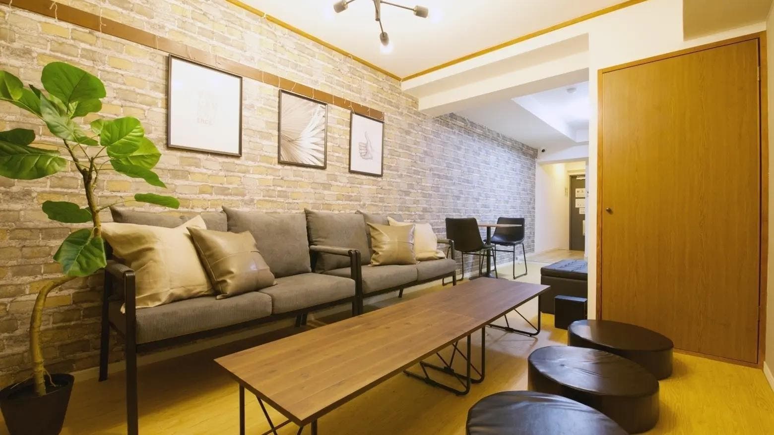 蒲田駅すぐ✨最大10名🎉24時間営業🌃75㌅大画面TV📺ゴミ捨てOK🗑️ふれあいスペース蒲田C Yyひみつきちの写真21