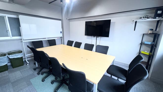 永田町駅4番出口すぐ! モニター・ホワイトボード付き8名用会議室 ※予約時間前は入室不可の写真8