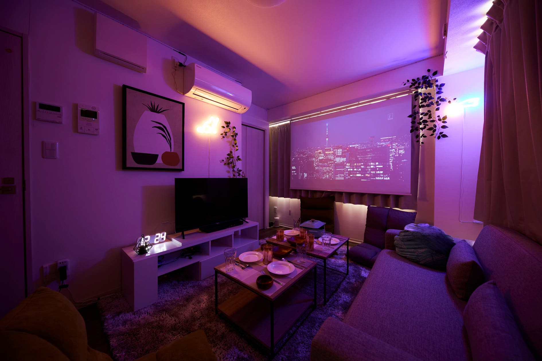 ✨【秋葉原駅】🎄クリスマスパーティーはお早めに🎅🌙24Hレンタル可能🌙光が織り成す推し活空間✨の写真9