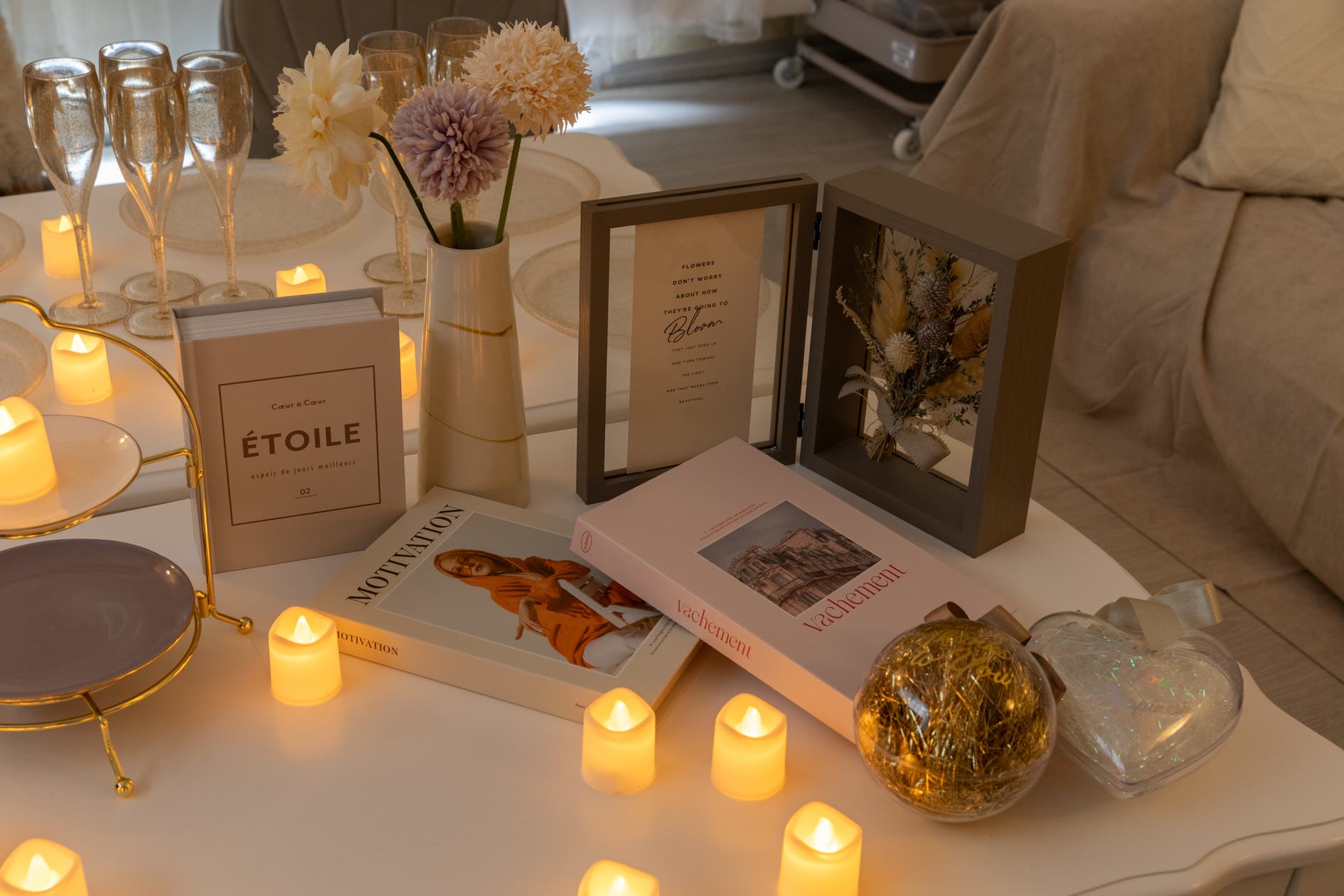 ゆめかわインテリア💖65インチ神サイズネットTV📺駅近１分🐾ドンキ６分🐾デート💖女子会🍷推し会✨撮影にも📷の写真6