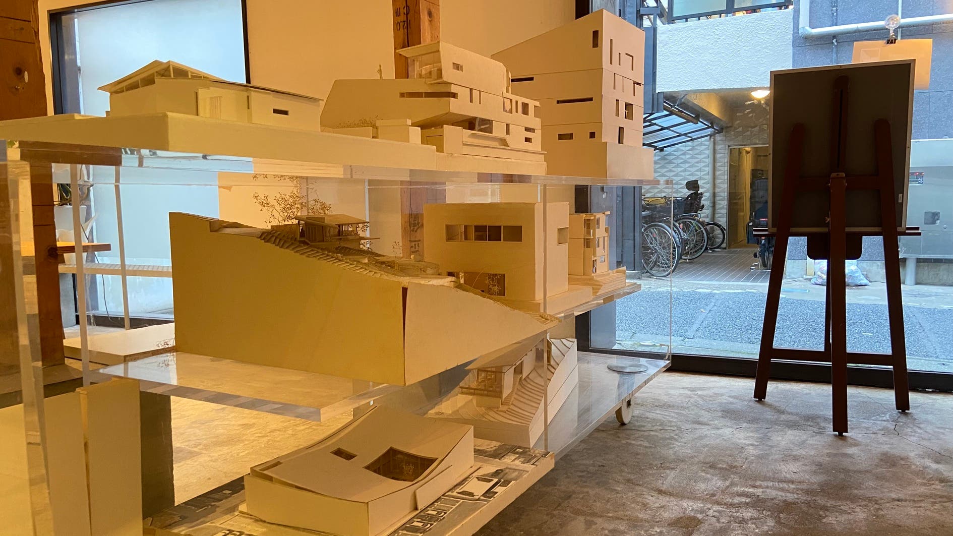 建築模型の設置の画像1