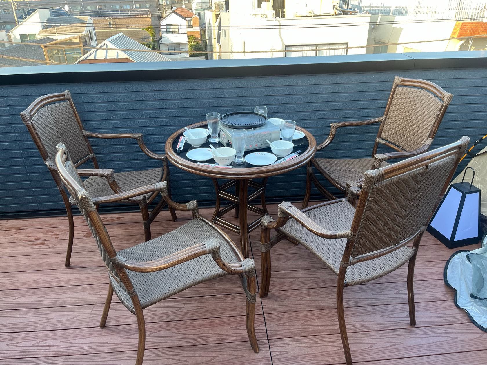 【世田谷／用賀駅９分】桜新町駅徒歩圏内！完全貸切の屋上BBQ＆キャンプ体験スペース（シャワー室無料）の写真8