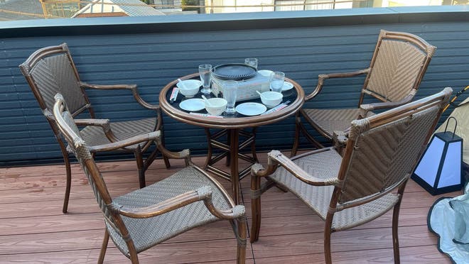 【世田谷/用賀駅9分】桜新町駅徒歩圏内!完全貸切の屋上BBQ&キャンプ体験スペース(シャワー室無料)の写真8