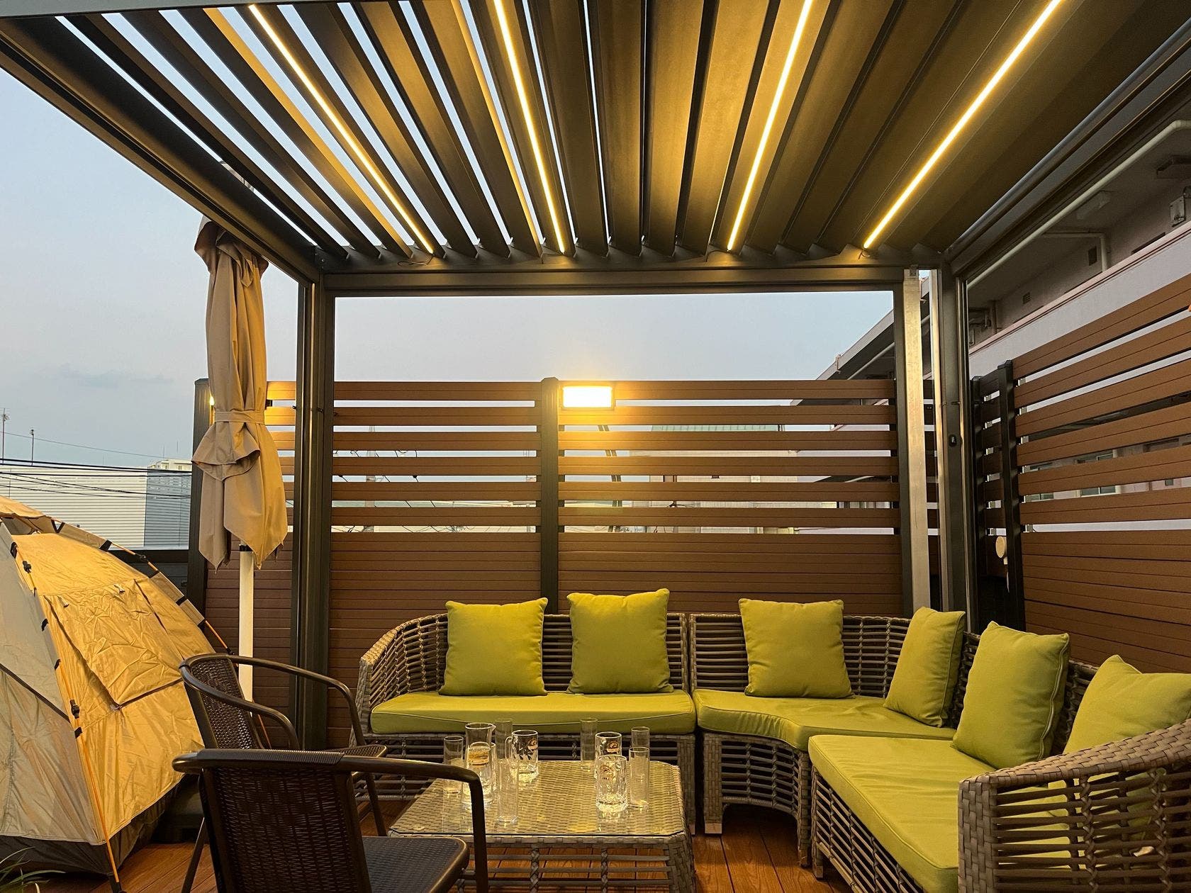 【世田谷／用賀駅９分】桜新町駅徒歩圏内！完全貸切の屋上BBQ＆キャンプ体験スペース（シャワー室無料）の写真17