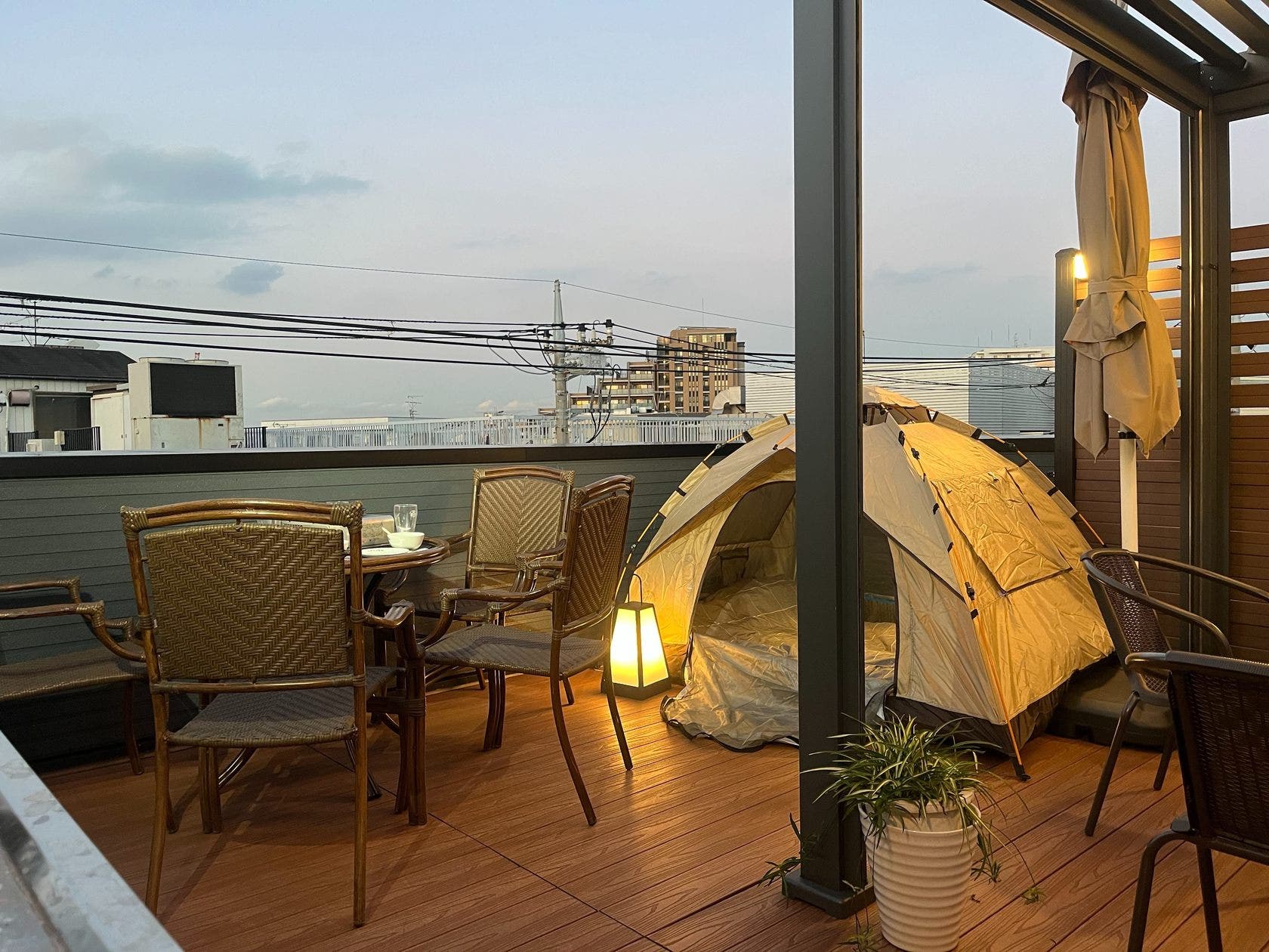 【世田谷／用賀駅９分】桜新町駅徒歩圏内！完全貸切の屋上BBQ＆キャンプ体験スペース（シャワー室無料）の写真18