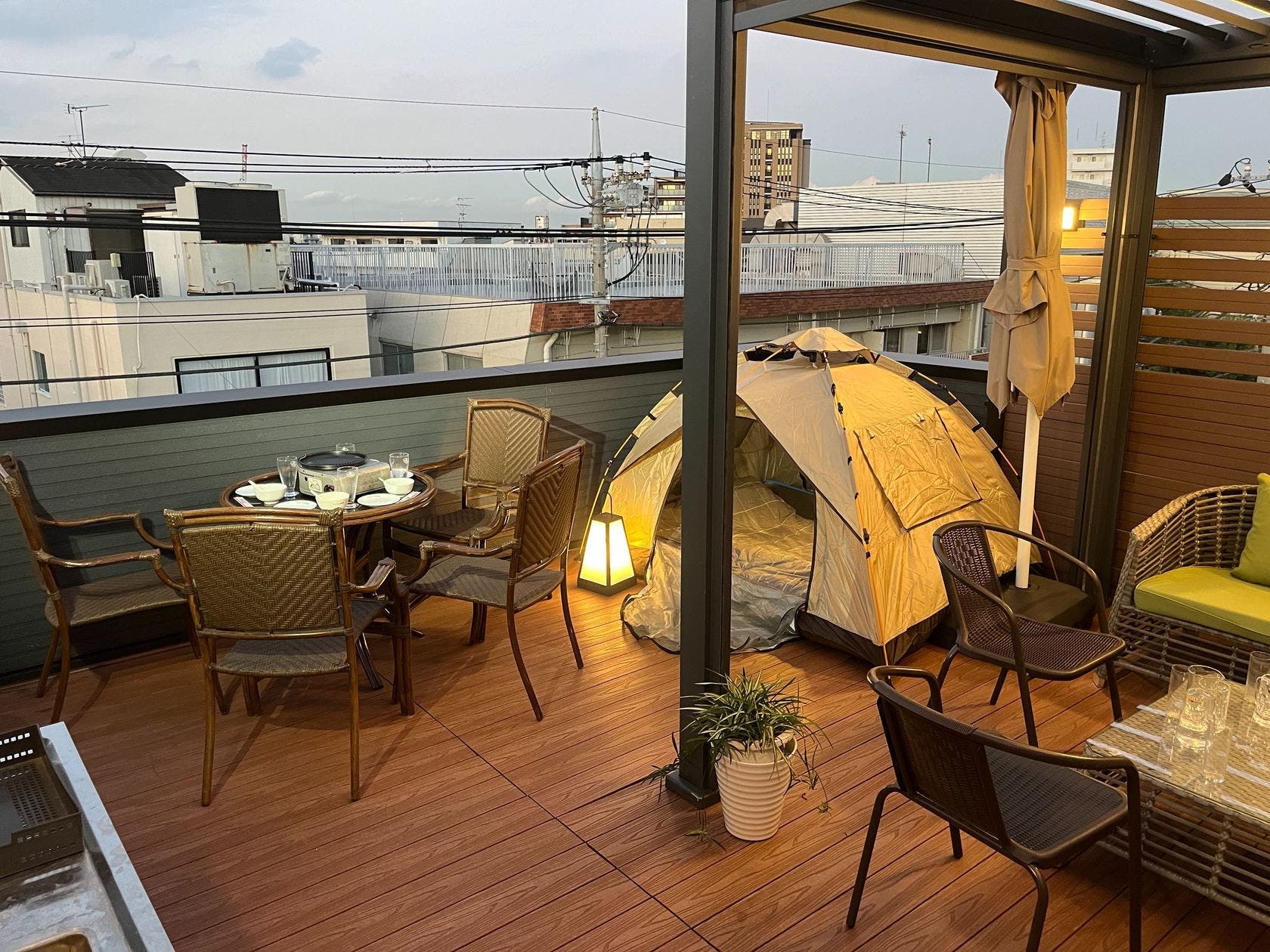 【世田谷／用賀駅９分】桜新町駅徒歩圏内！完全貸切の屋上BBQ＆キャンプ体験スペース（シャワー室無料）の写真20