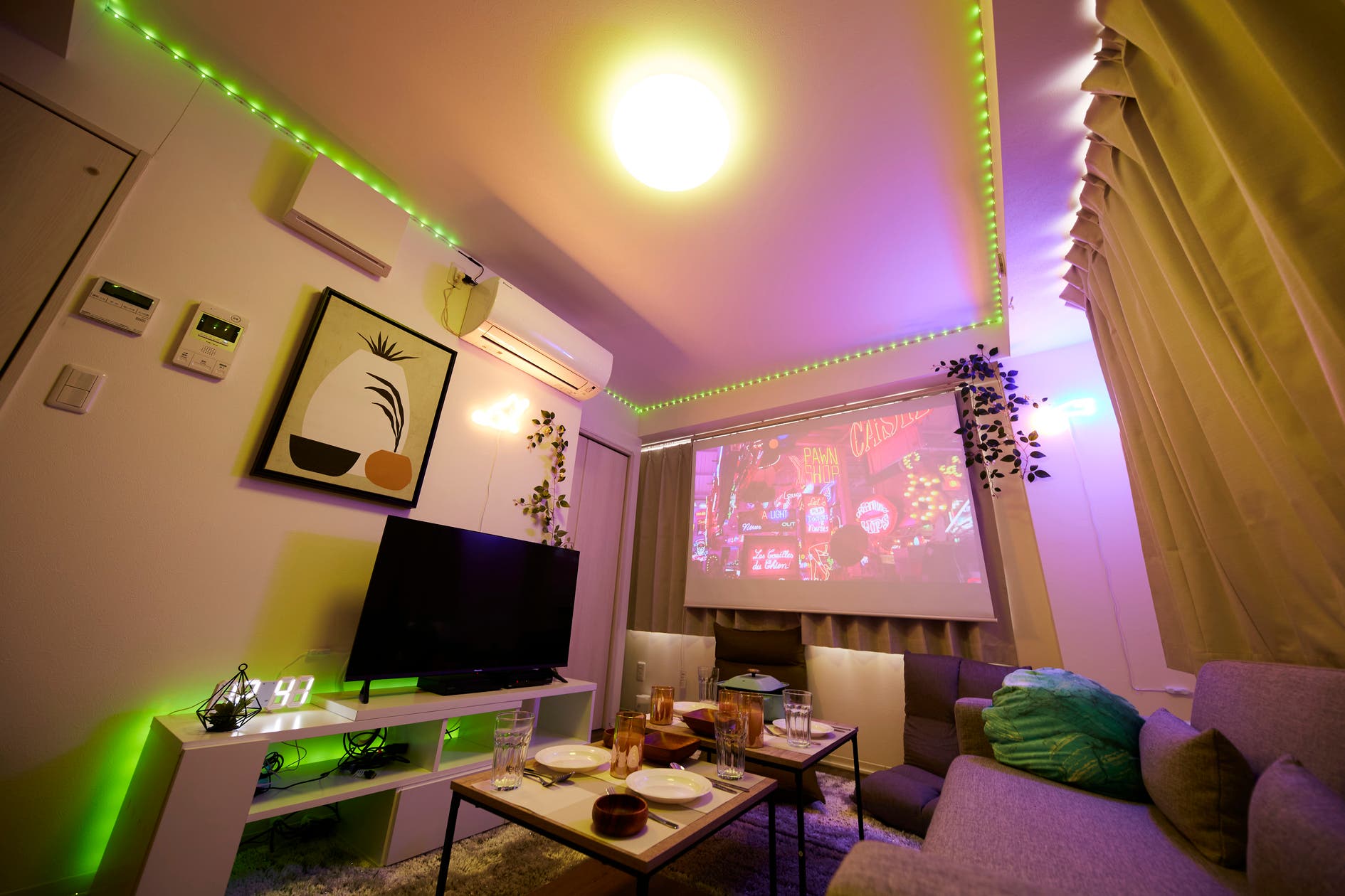 ✨【秋葉原駅】🎄クリスマスパーティーはお早めに🎅🌙24Hレンタル可能🌙光が織り成す推し活空間✨の写真13